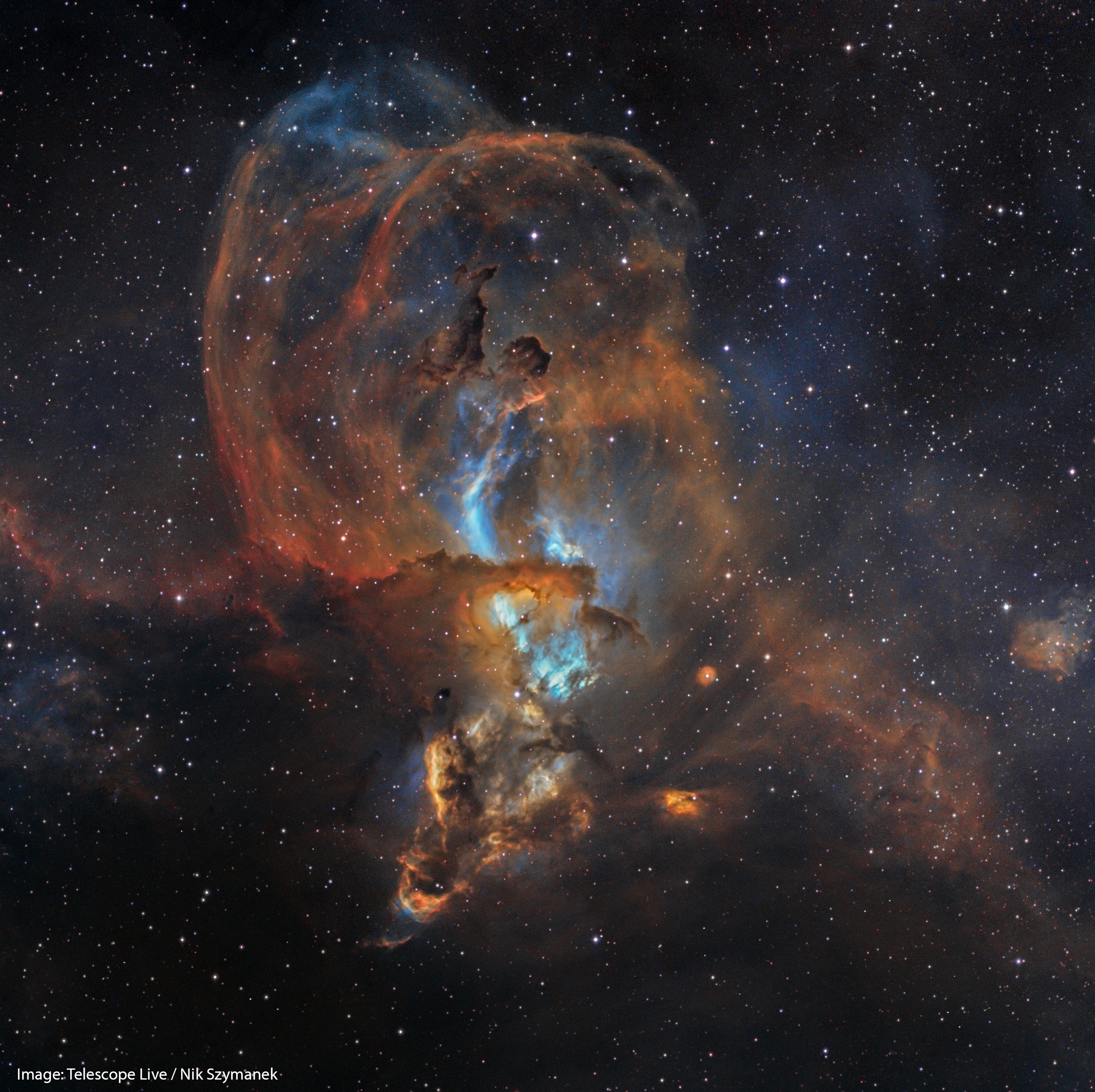 NGC 3576 | Telescope Live